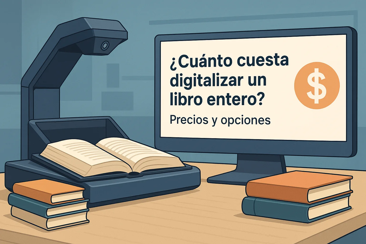 ¿Cuánto cuesta digitalizar un libro entero? Precios y opciones